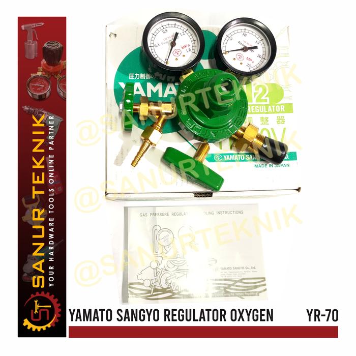 Jual YAMATO SANGYO Pressure Regulator For OXYGEN OXY YR-70 JR JEPANG - Kota Surabaya - Sanur ...