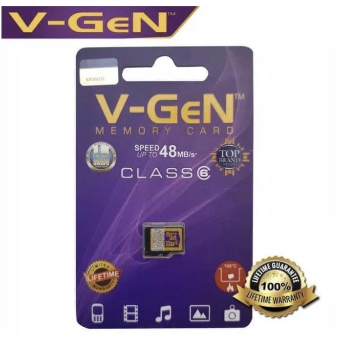 Jual Memory Card Micro SD Card V-GEN Original 8gb 16gb 32gb 64gb 128gb ...