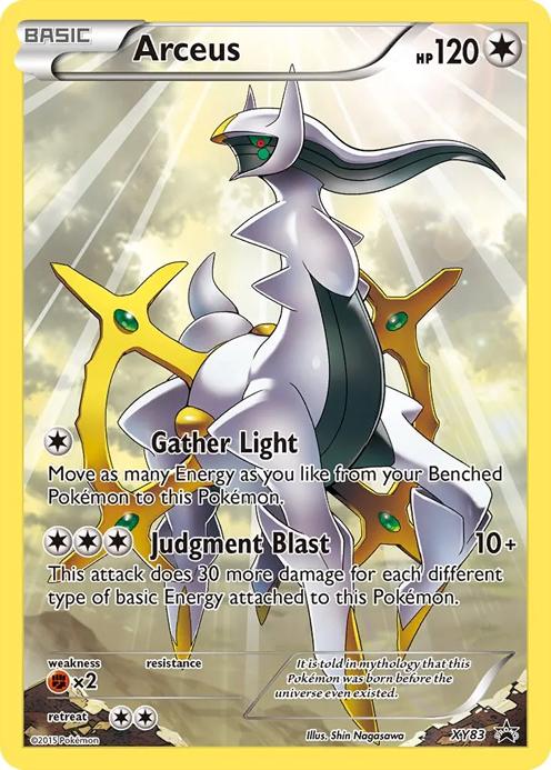 Jual KARTU POKEMON RAINBOW HOLOGRAM BASIC SECRET LEGENDARY - ARCEUS ...