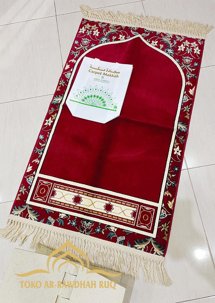 Jual Sajadah Rawdah/Raudah/Raudhah - Mihrab Merah madinah - Kota ...