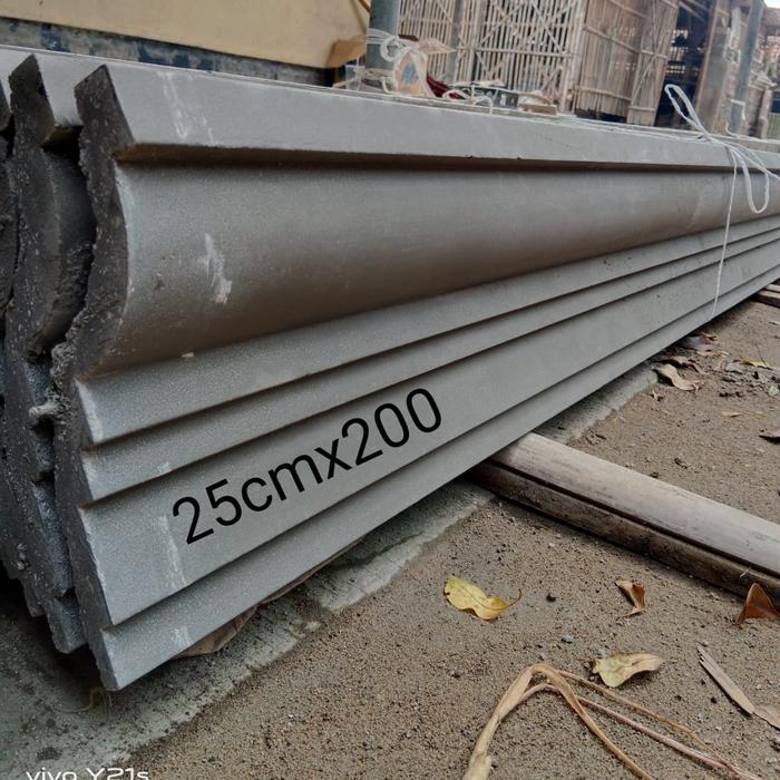 Jual lisplang grc lisplang beton lis profil tempel beton lisplang ...