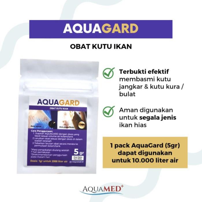 Jual Obat Kutu Ikan Koi Koki Ikan Hias Lainnya AQUAGARD By AquaMED ...