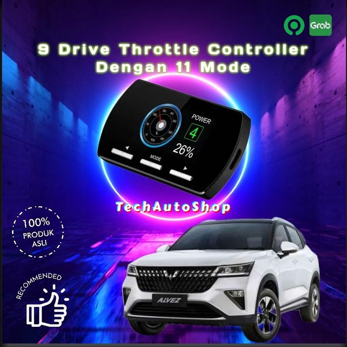 Jual 9 Drive Throttle Controller New Mode Wuling Alvez Series Remap ...