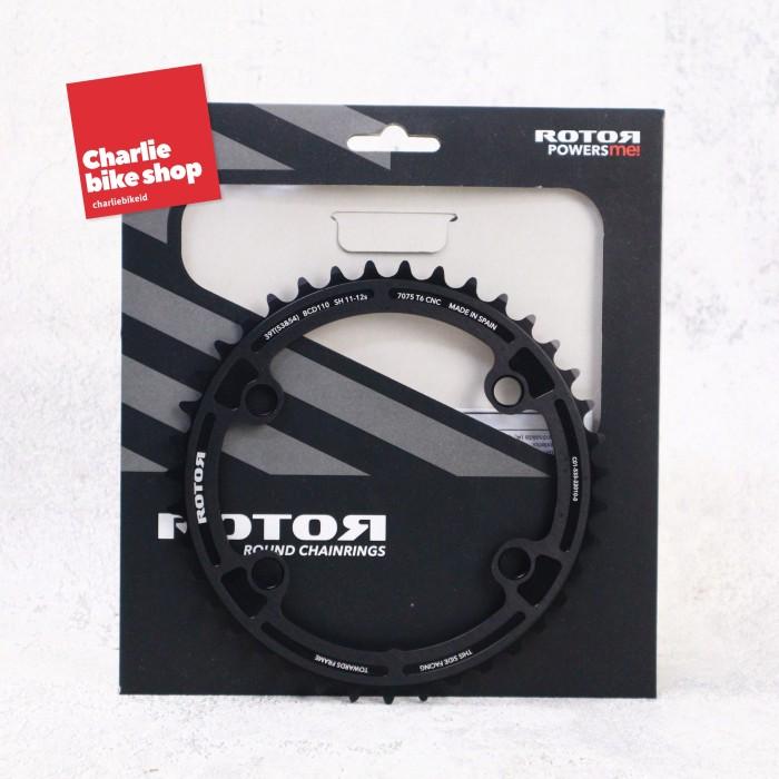 Jual INNER CHAINRING ROTOR BRAND ROUND RING BCD 110x4 36T (52&46) 12 ...