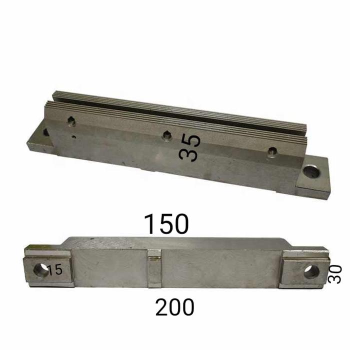 Jual end seal sealing jaw block packaging 150x200x35 - Kab. Bandung ...