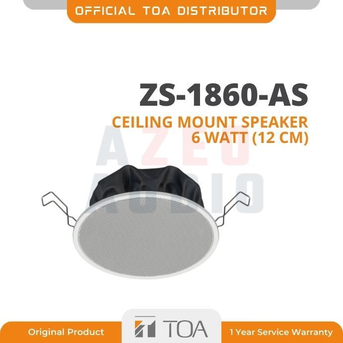 Jual Ceiling Mount Speaker TOA ZS-1860-AS | Garansi Resmi - Jakarta ...