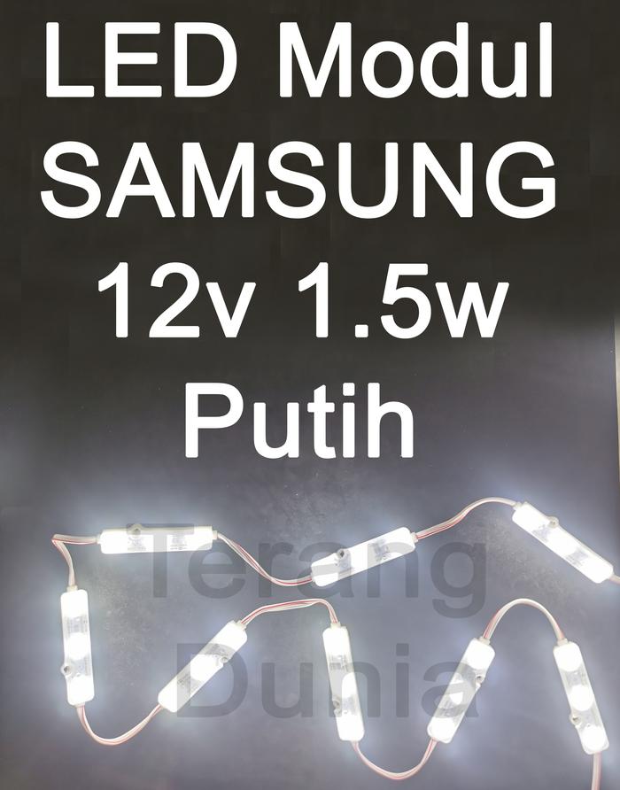 Jual LED Modul Samsung 12v LED 3 mata DC Lampu LED 3mata LED Neonbox neon - Kota Bandung - Gradi ...