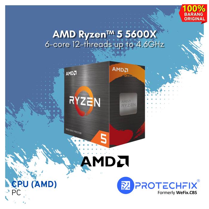 Jual Processor AMD Ryzen 5 5600X AM4 - Kota Medan - Protechfix | Tokopedia