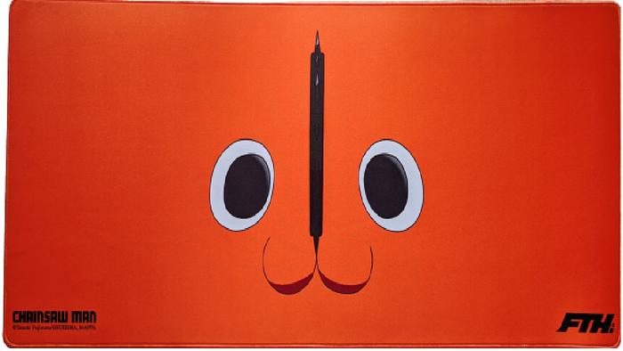 Jual Gaming Mouse Pad Deskmat Chainsaw Man Pochita Face X Fth - Kota ...