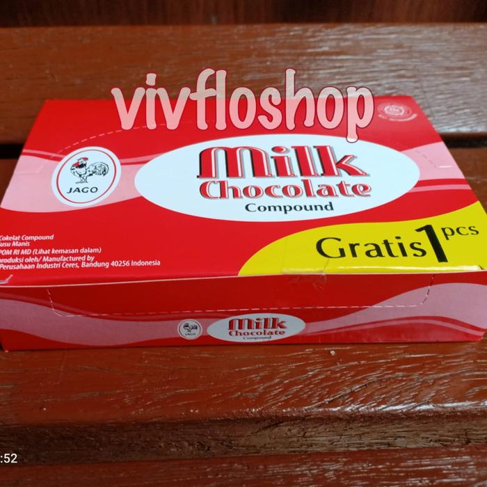 Jual Coklat Ayam Jago / Jago Milk Chocolate (Box isi 12) - Jakarta ...