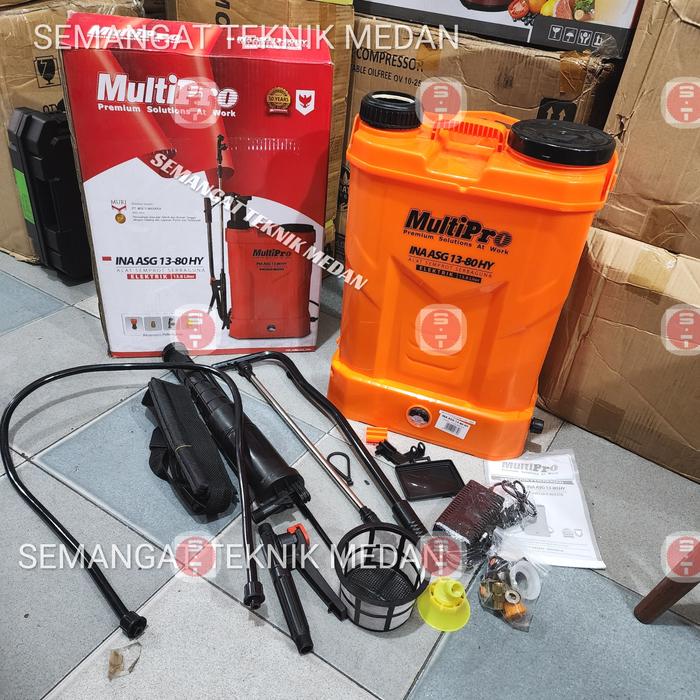 Promo INA ASG 13-80 HY POMPA SPRAYER SEMPROTAN ELEKTRIK HAMA 13,8L ...