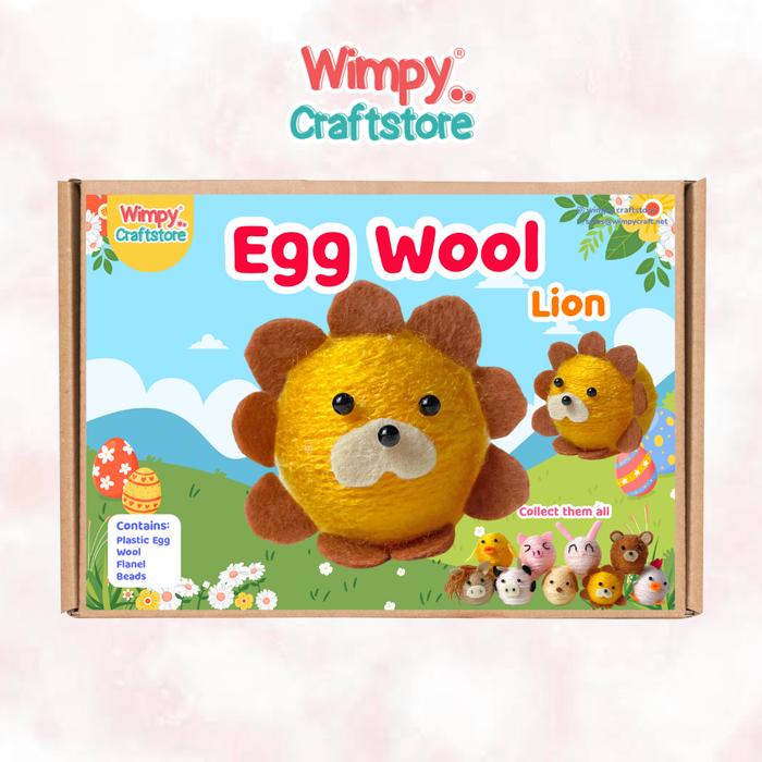 Promo Wimpy Craft KIT DIY Easter Egg Wool Telur Paskah Amigurumi Rajut ...
