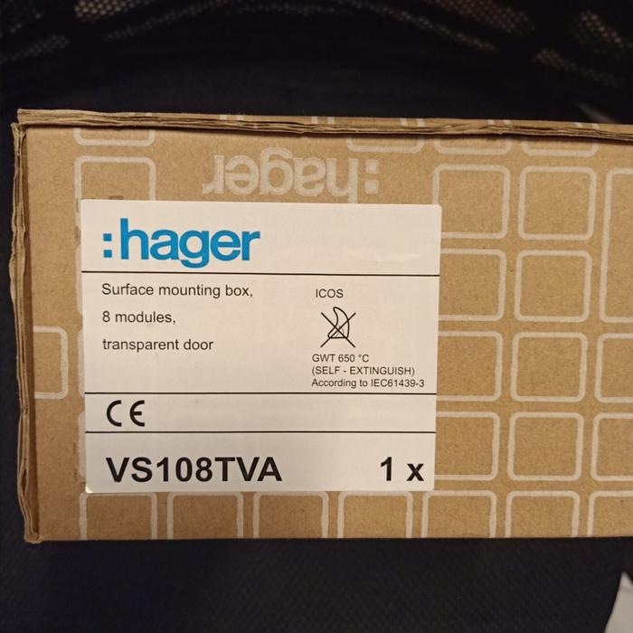 Jual Box Mcb 8 Group Outbow Hager VS108TVA - Jakarta Pusat - Sentral ...