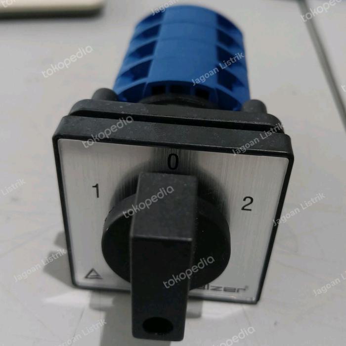 Jual Selector Switch Salzer On Off On 4P 20A Rotary Switch 1-0-2 - Kota ...