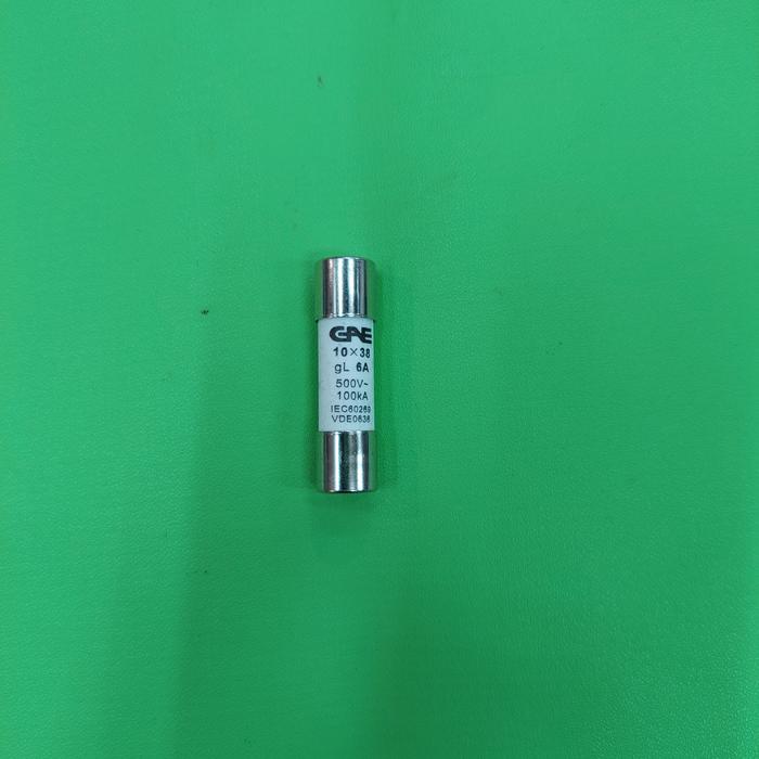 Jual GAE HRC fuse keramik 10x38 6a fuse link keramik GAE 6a - Jakarta ...
