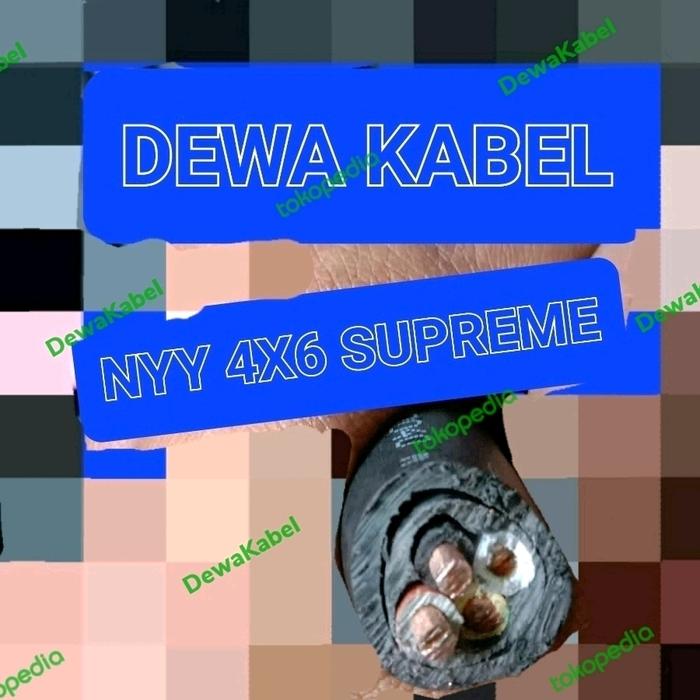 Jual NYY 4x6mm SUPREME/ 4 x 6mm/ KABEL TUFUR 4x6/ KABEL KAWAT 4 x 6 SUPREME - Jakarta Barat ...