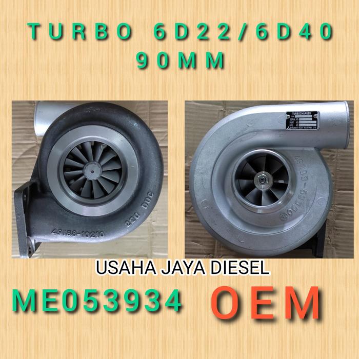 Jual Turbo Turbocharger Mitsubishi Fuso 6D22 / 6D40 ( 90MM ) ME053934 - Jakarta Barat - Usaha ...