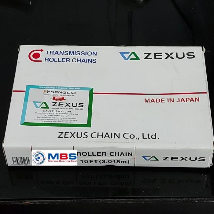 Jual ROLLER CHAIN RS 100-2 DOUBLE RANTAI ZEXUS / SENQCIA / HITACHI ...