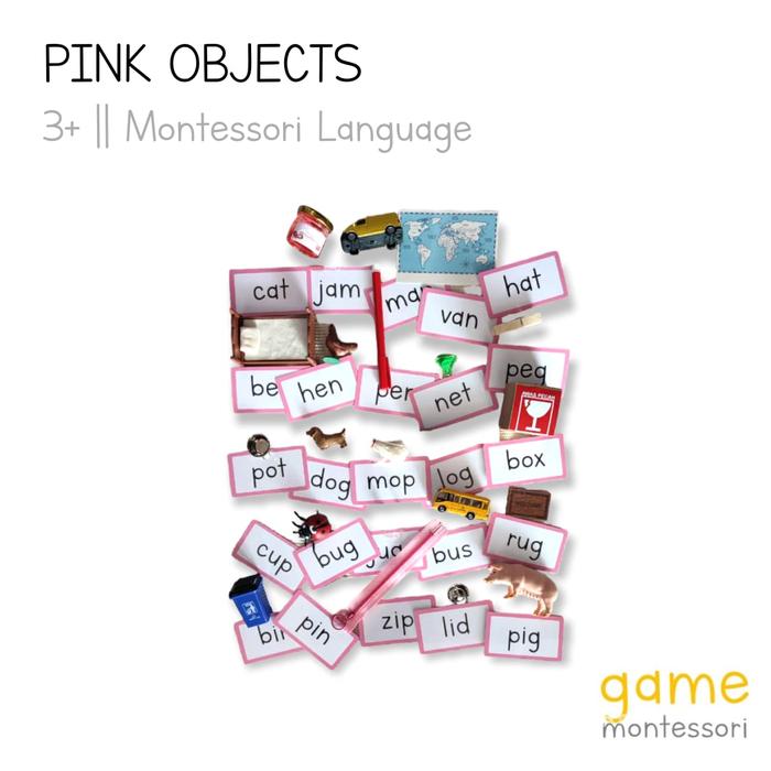Jual Game Montessori Pink Series Objects - Kab. Tangerang - GAME ...