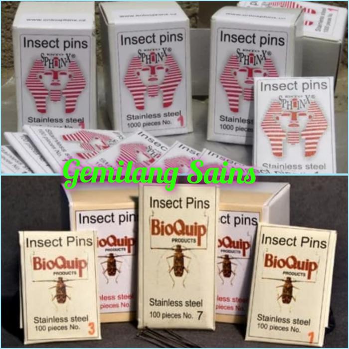 Jual Insect Pinning / Jarum serangga BioQupi No : 1 - Kab. Bandung ...