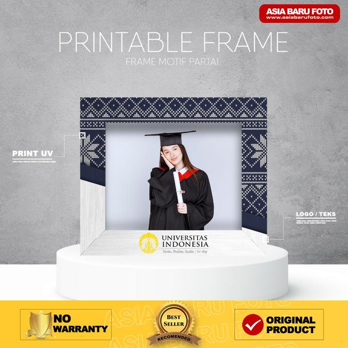 Jual Bingkai/Frame/Figura Printable Spesial Cetak Foto Wisuda - UI, 18R ...
