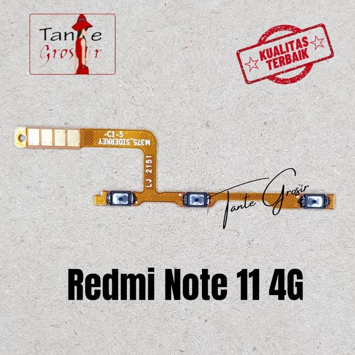 Jual FLEXIBLE ON OFF VOLUME REDMI NOTE 11 4G FLEX SWITCH TOMBOL POWER ...