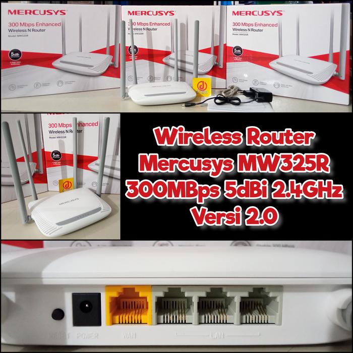 Jual MERCUSYS MW325R 300Mbps Wireless Router Mercusys 325R 4 Antena ...