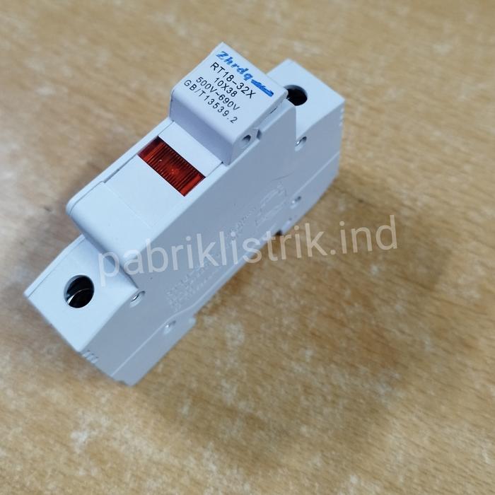 Jual Fuse base tempat fuse keramik 10 x 38 mm RT18 32 - Jakarta Utara ...