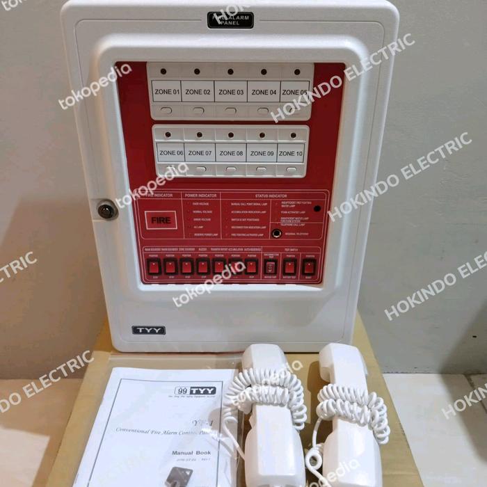 Jual PANEL ALARM YUN YANG YF-1 10L 10ZONE YUNYANG MCFA MASTER CONTROL ...
