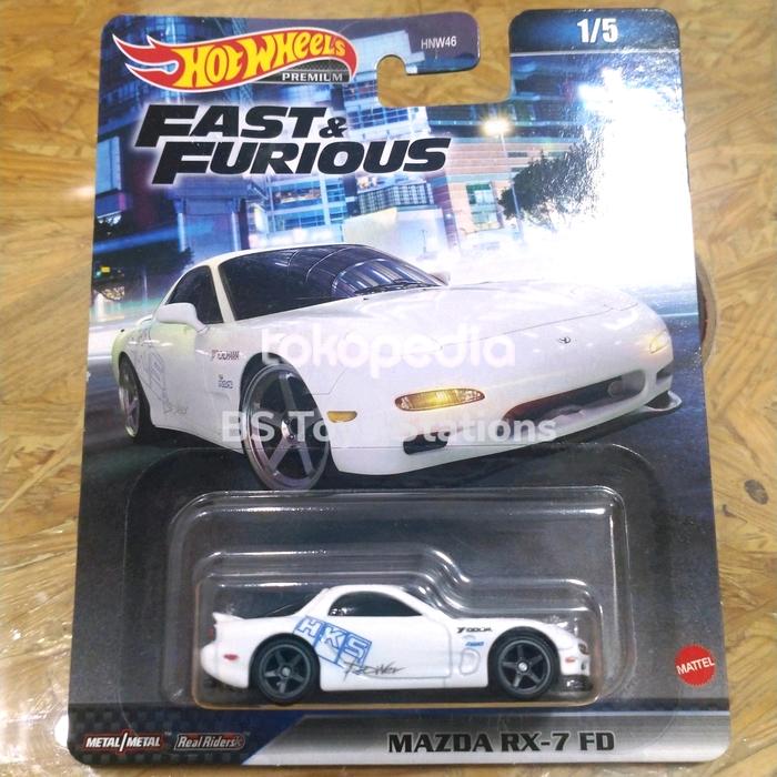 Jual Hotwheels Mazda RX7 FD HKS FF Fast and Furious RX 7 - Kab. Bekasi ...