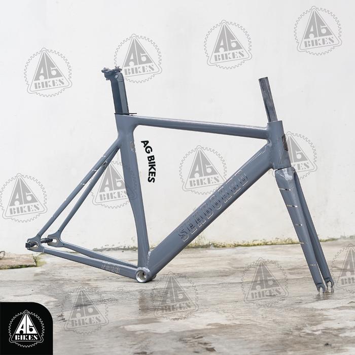 Jual Frame + Fork Carbon Tsunami Seaboard FA03 - Grey - Jakarta Selatan ...