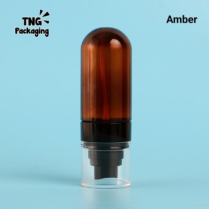 Jual Botol Spray 30ml 50ml Botol Plastik Ujung Bulat Amber Hijau Putih ...