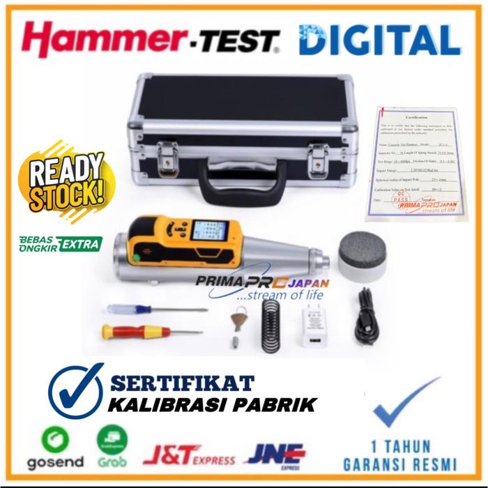 Jual hammer test digital hammer test beton digital - alat uji beton ...