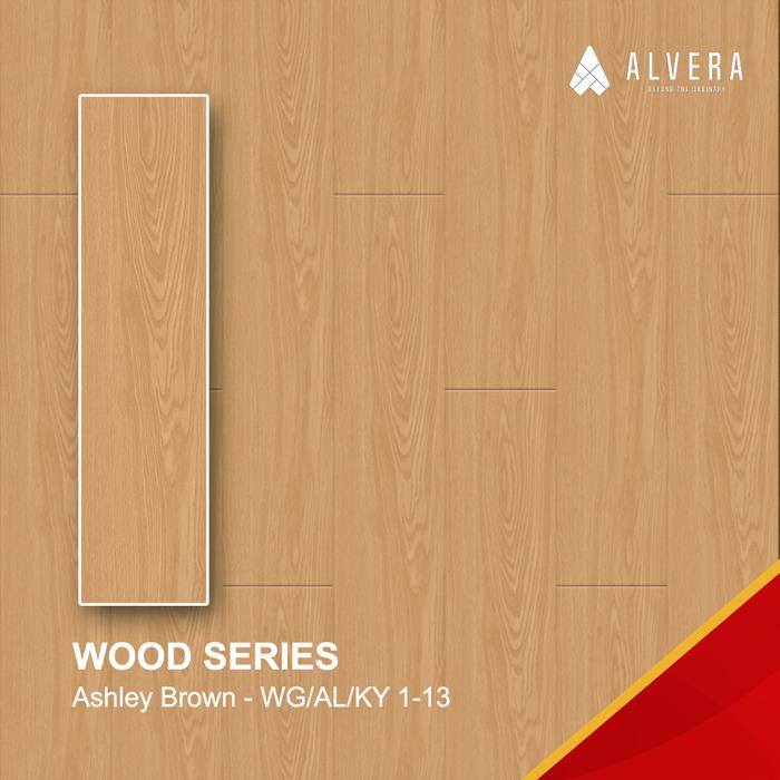 Jual Lantai Vinyl Alvera 2mm Wood & Stone Series Per Box - Ashley Brown ...
