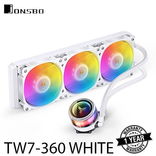 Jual JONSBO TW7-360 WHITE ARGB LIQUID COOLING CPU AIO - Jakarta Utara ...