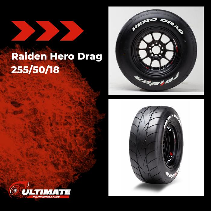 Jual Raiden Hero Drag 255/50/18 ban sepasang produksi 2023 ! - Kota ...