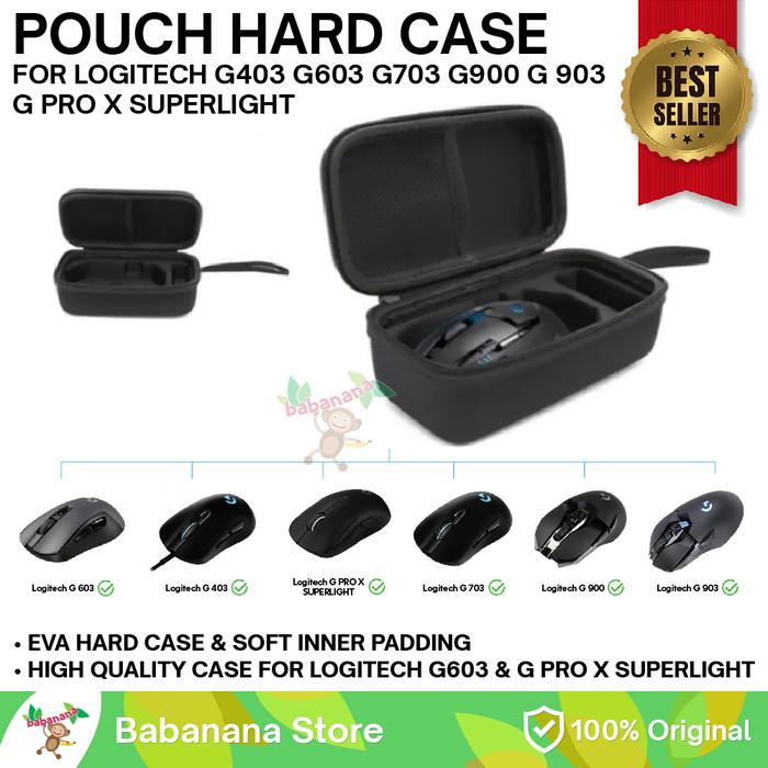 Jual Logitech G903 G PRO X SUPERLIGHT Hardcase Casing Cover Mouse Hard ...