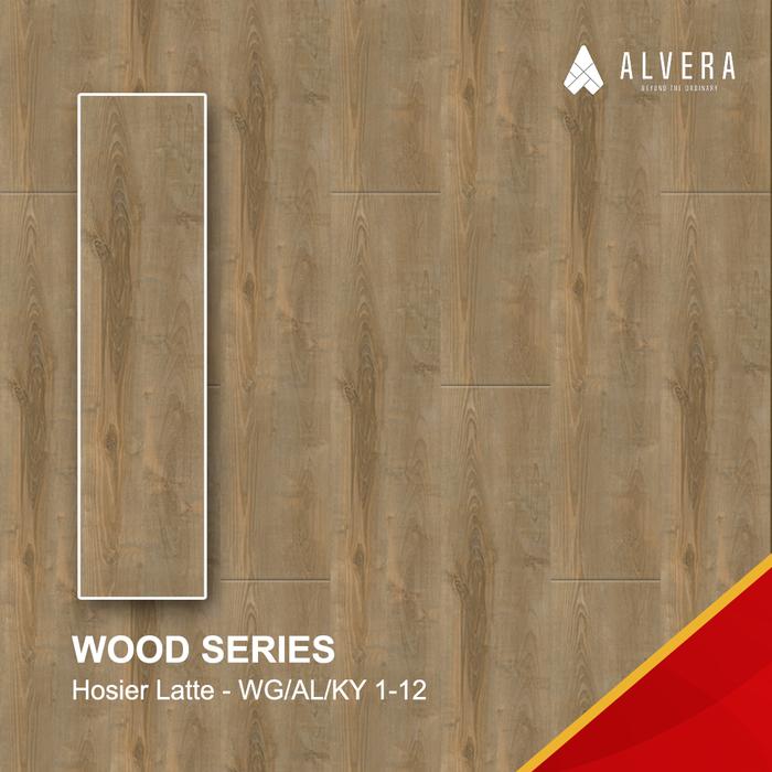 Jual Lantai Vinyl Alvera 3mm Wood & Stone Series Per Box - Hosier Latte ...