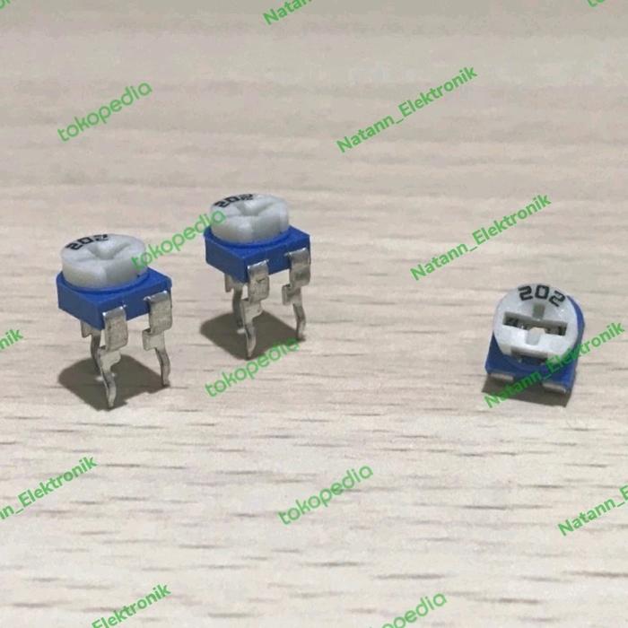 Jual trimpot vr trimmer variable resistor 2k 202 2kilo ohm 2 kilo ohm ...