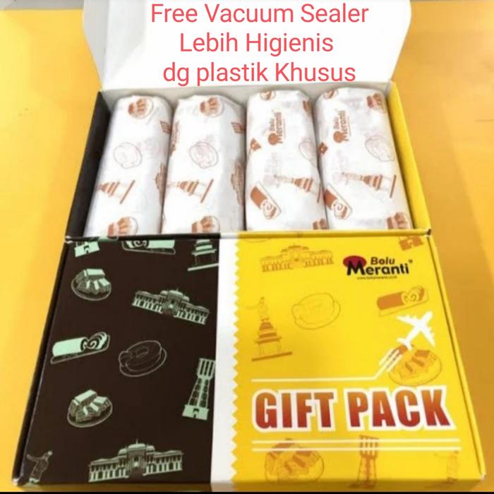 Jual gift pack bolu meranti 4 in 1 oleh-oleh medan wisata kuliner ...