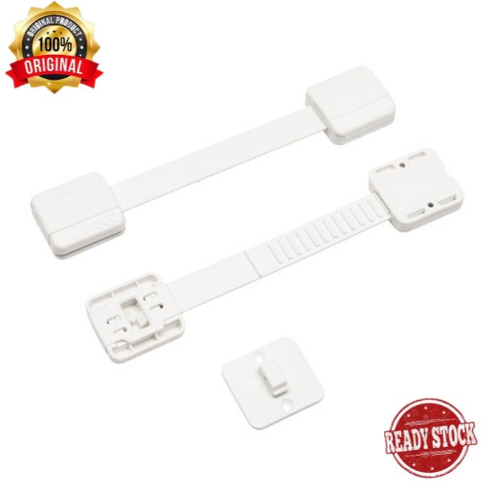 Jual Selot Pengaman Lemari Laci Serbaguna Minimalis Premium Putih 2 Pcs ...