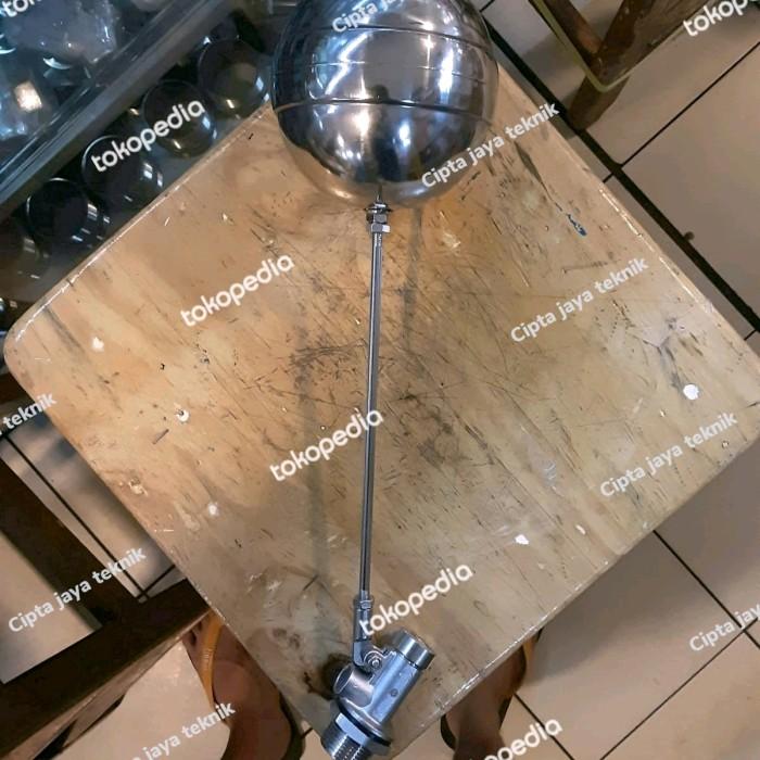 Jual Floating valve stainless - pelampung tangki air stainless 1 1/2 ...