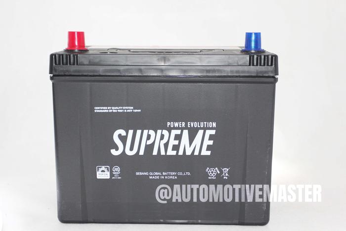 Jual Aki/Accu Battery SUPREME MF NX110-5 CODE 80D26R Made in Korea ...