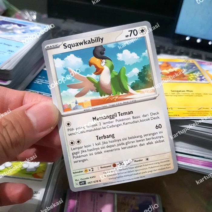 Jual Squawkabilly C SV1V 067/078 kartu pokemon TCG Indonesia - Kota Bekasi - kartupokebekasi ...