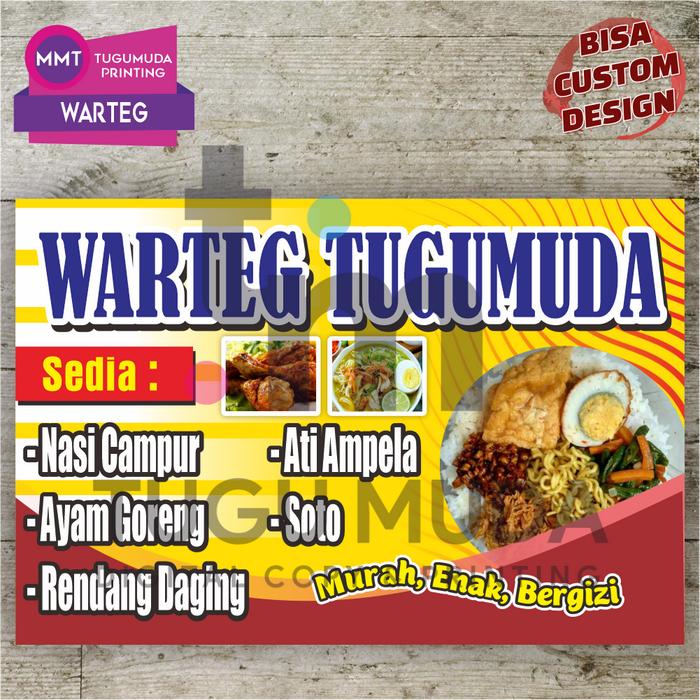 Jual Cetak Spanduk|Banner|MMT -WARTEG-NASI CAMPUR-SOTO AYAM-GORENGAN ...