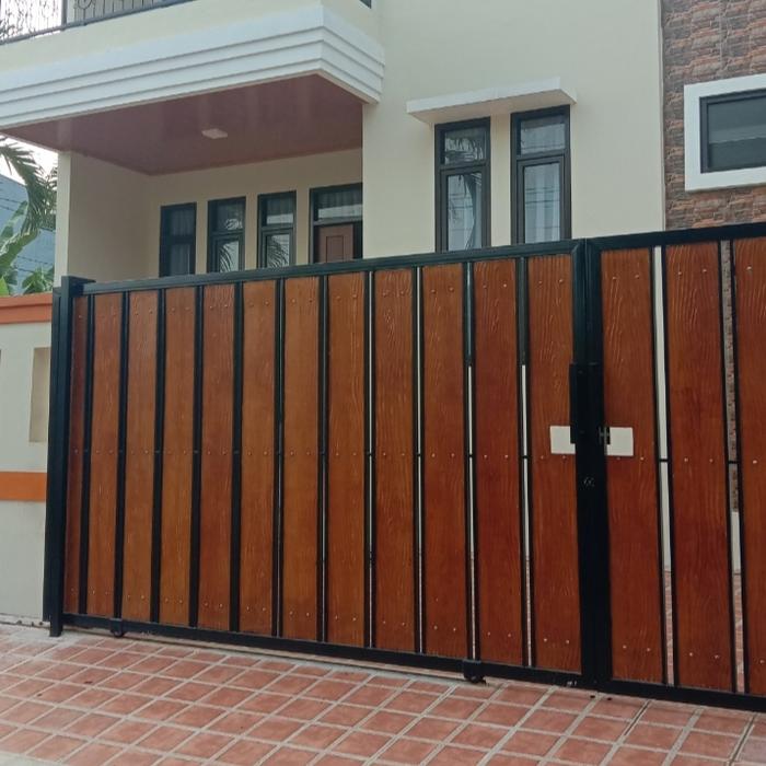 Jual pintu pagar minimalis - Kab. Tangerang - GEMILANG BAJA | Tokopedia