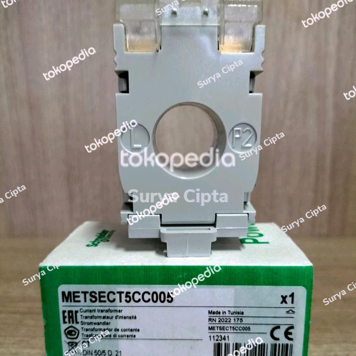 Jual Current Transformer Schneider CT50/5 CT 50/5 METSECT5CC005 ...