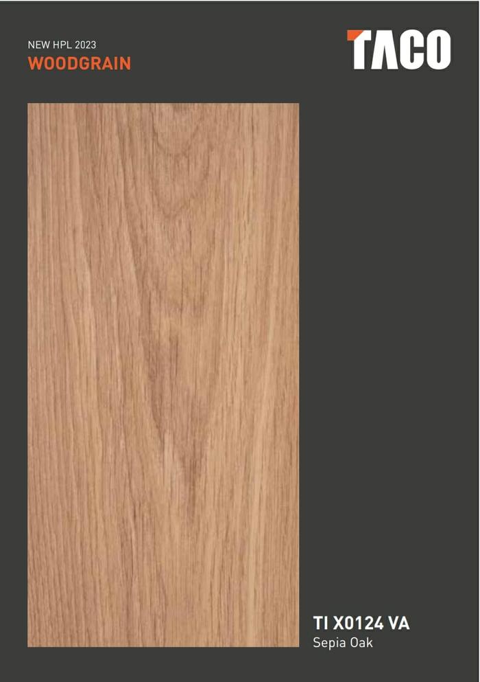 Jual TIERO / TACO HPL TI X 0124 VA SEPIA OAK - Kota Pekanbaru - KARYA ...