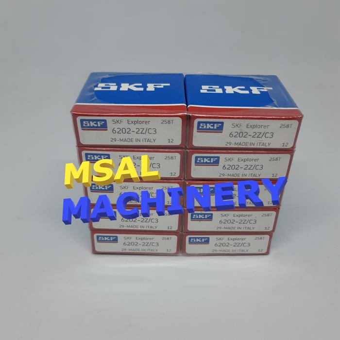 Jual BEARING 6202 ZZ / 6202ZZ / 6202 2Z SKF C3 - Kab. Bogor - Shabiru ...