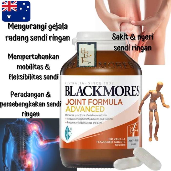 Jual Blackmores Joint Formula Advanced 120 Tablets - Kota Tangerang ...